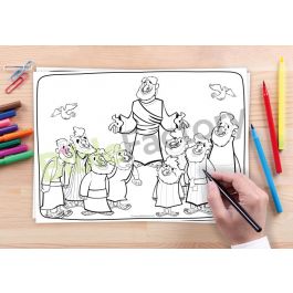 Jesus appears to Thomas